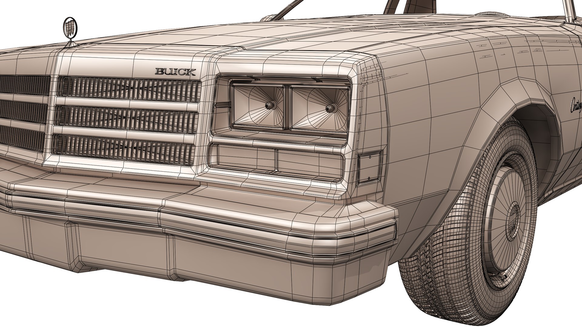 3D Buick Century 1977 - TurboSquid 2041448