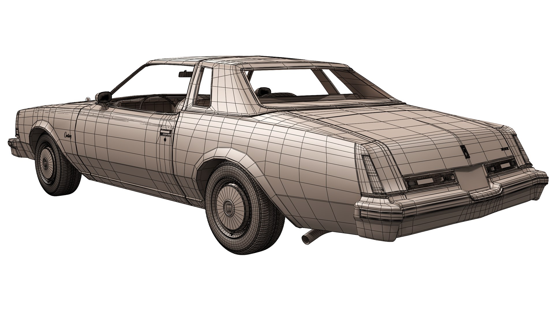 3D Buick Century 1977 - TurboSquid 2041448