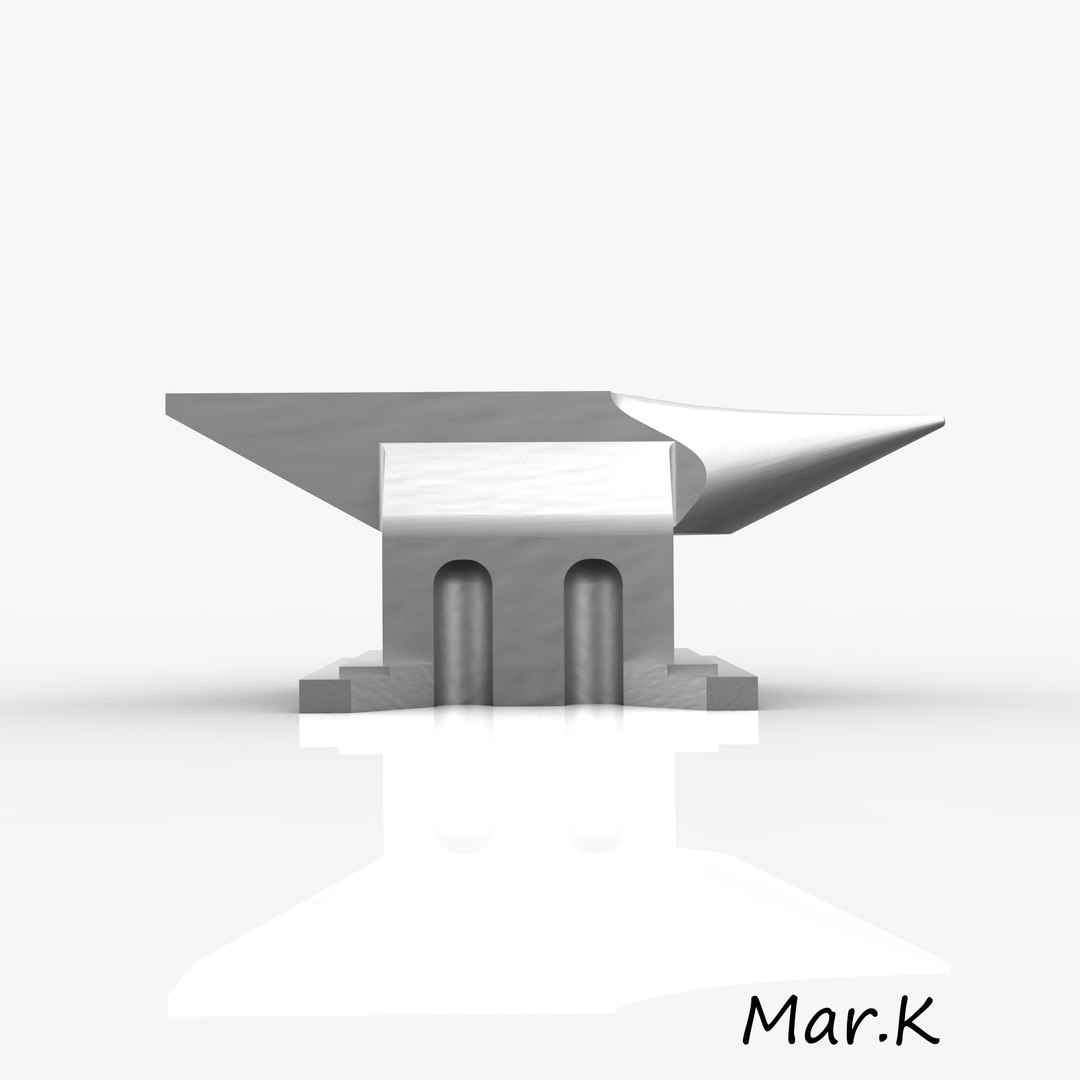 3d anvil