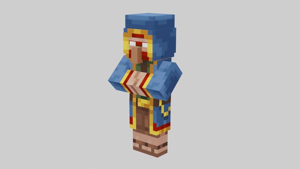 modelo 3d Minecraft Wandering Trader - TurboSquid 2050778