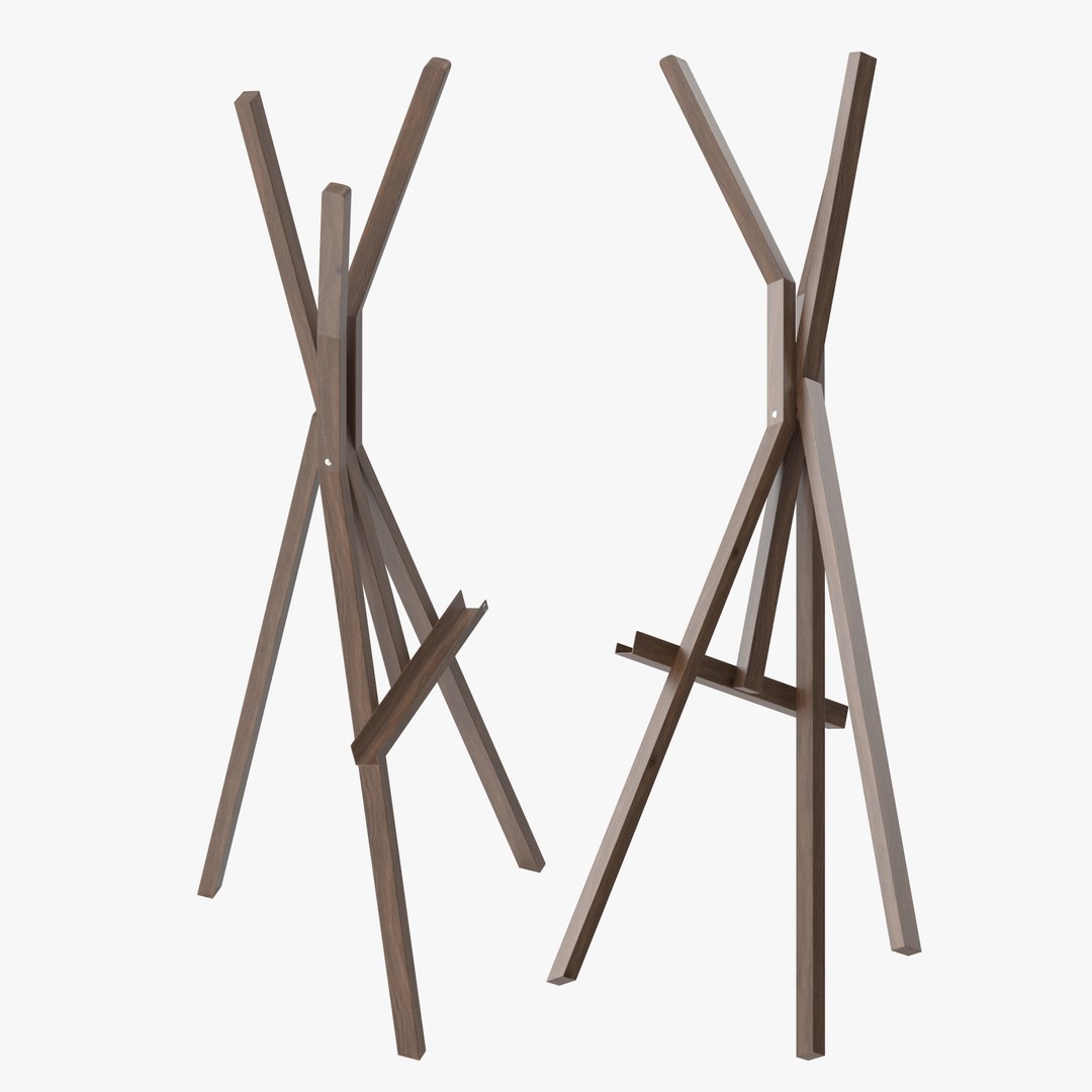 3D Model Morandi Appendiabito Coat Rack - TurboSquid 2335760