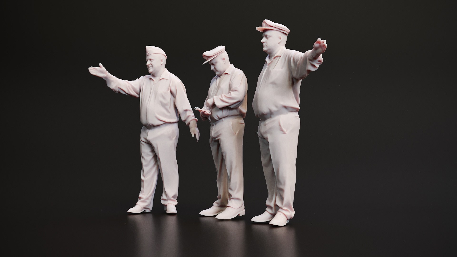 3D Model Security Guard Scan Man Poses - TurboSquid 2080576