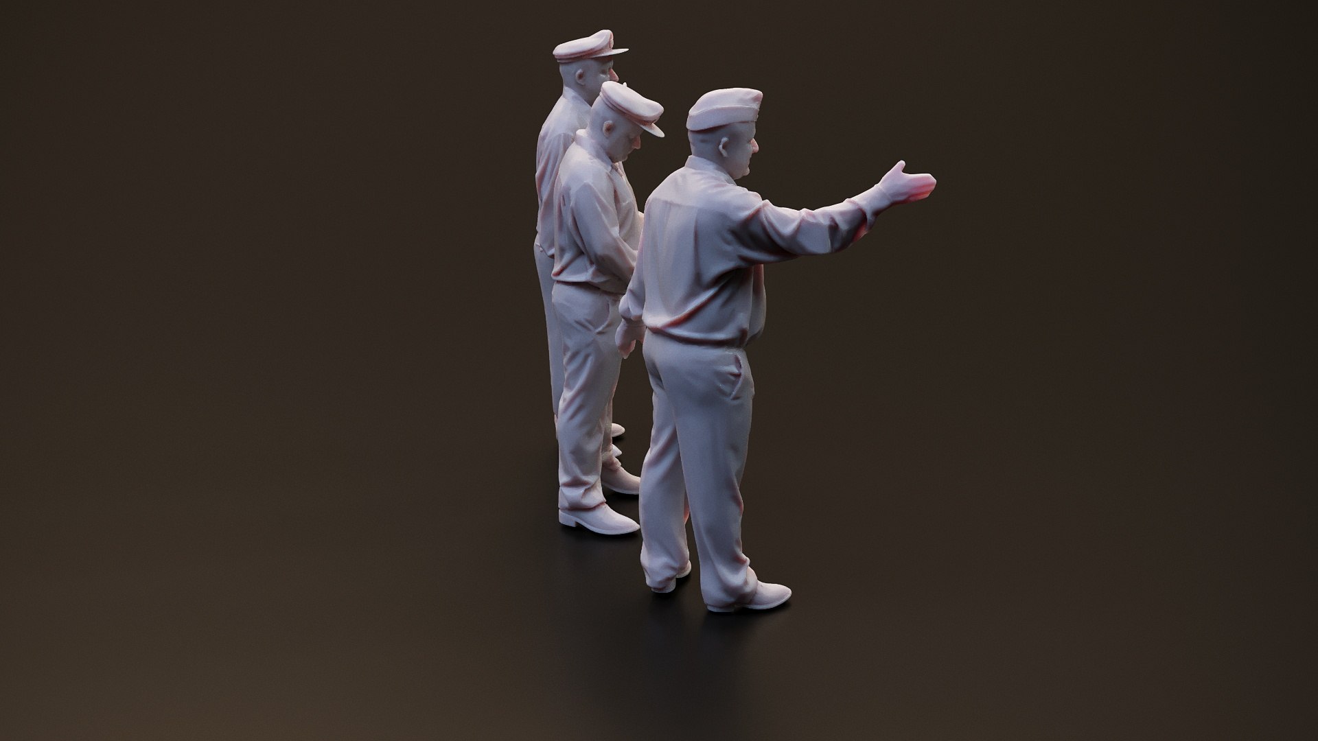 3D Model Security Guard Scan Man Poses - TurboSquid 2080576