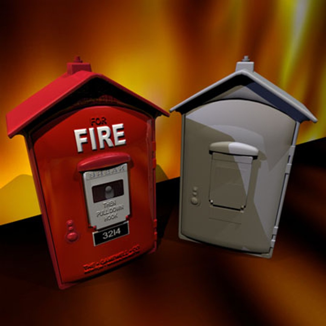 3d Model Box Vintage 01 Flame