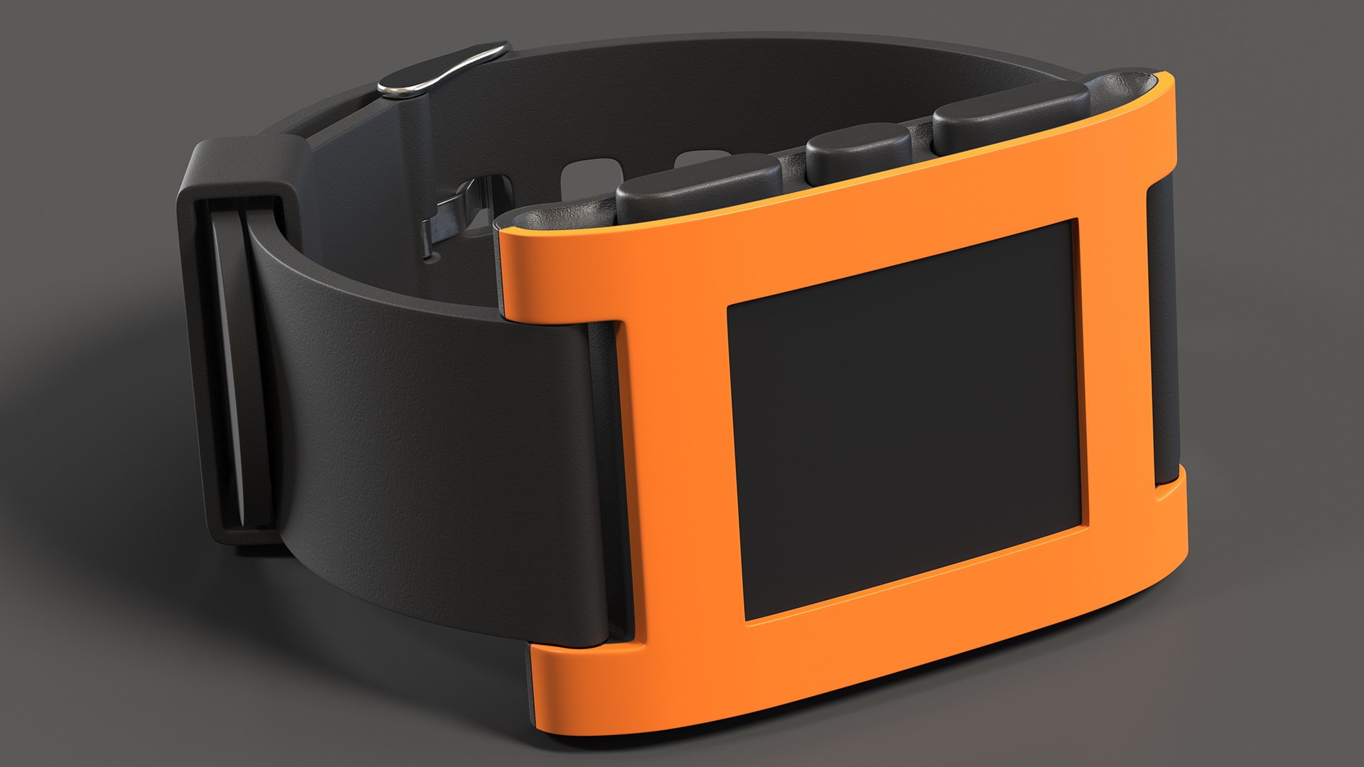 Disconnected Pebble Smart Watch With Strap 3D Model - TurboSquid 1990737