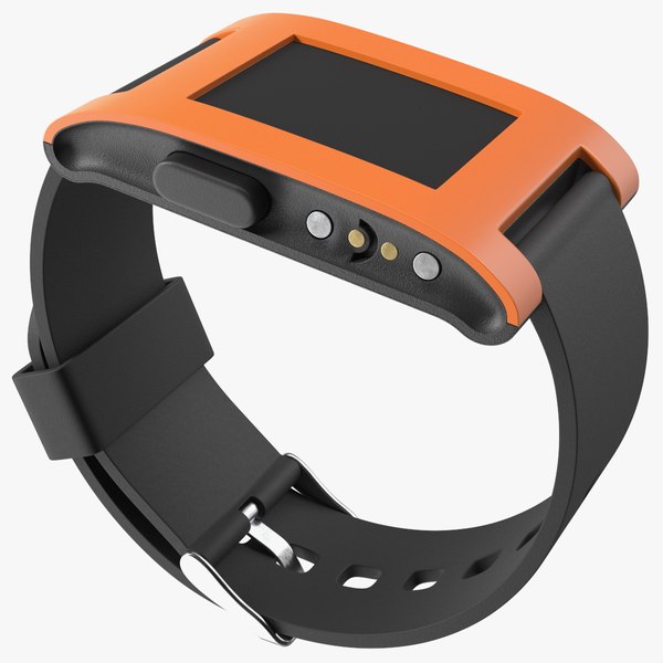 Disconnected Pebble Smart Watch with Strap 3D model - TurboSquid 1990737