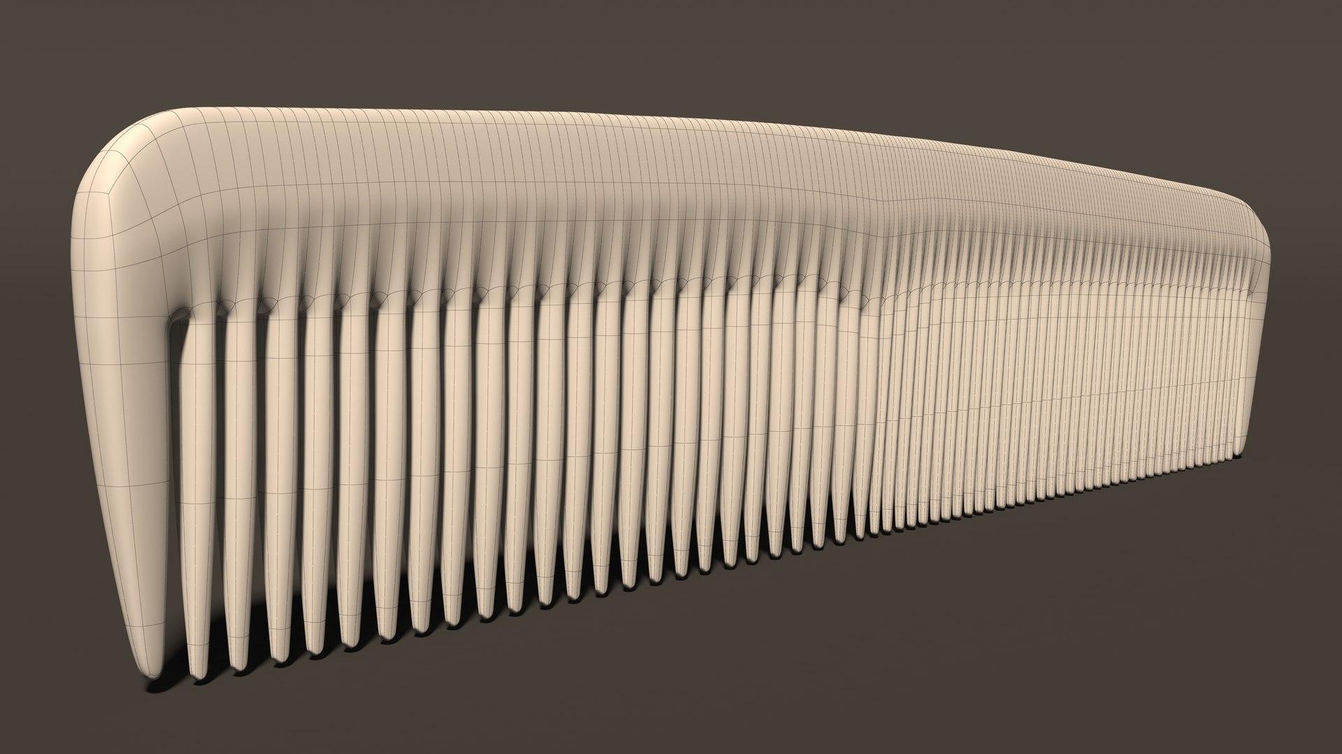 Hair Comb Model - TurboSquid 1809410