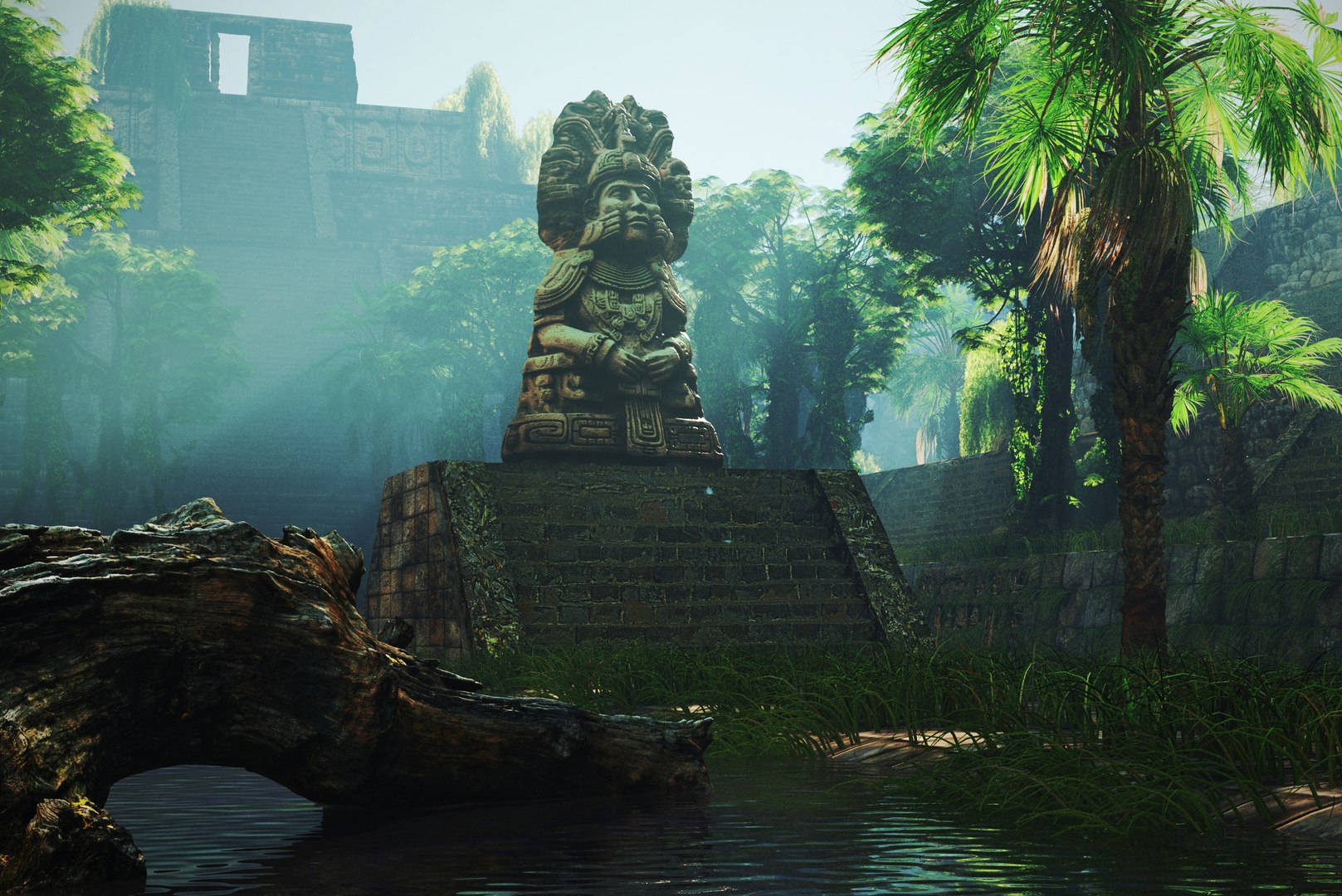 3D The Lost City of the Mayans model - TurboSquid 2091179