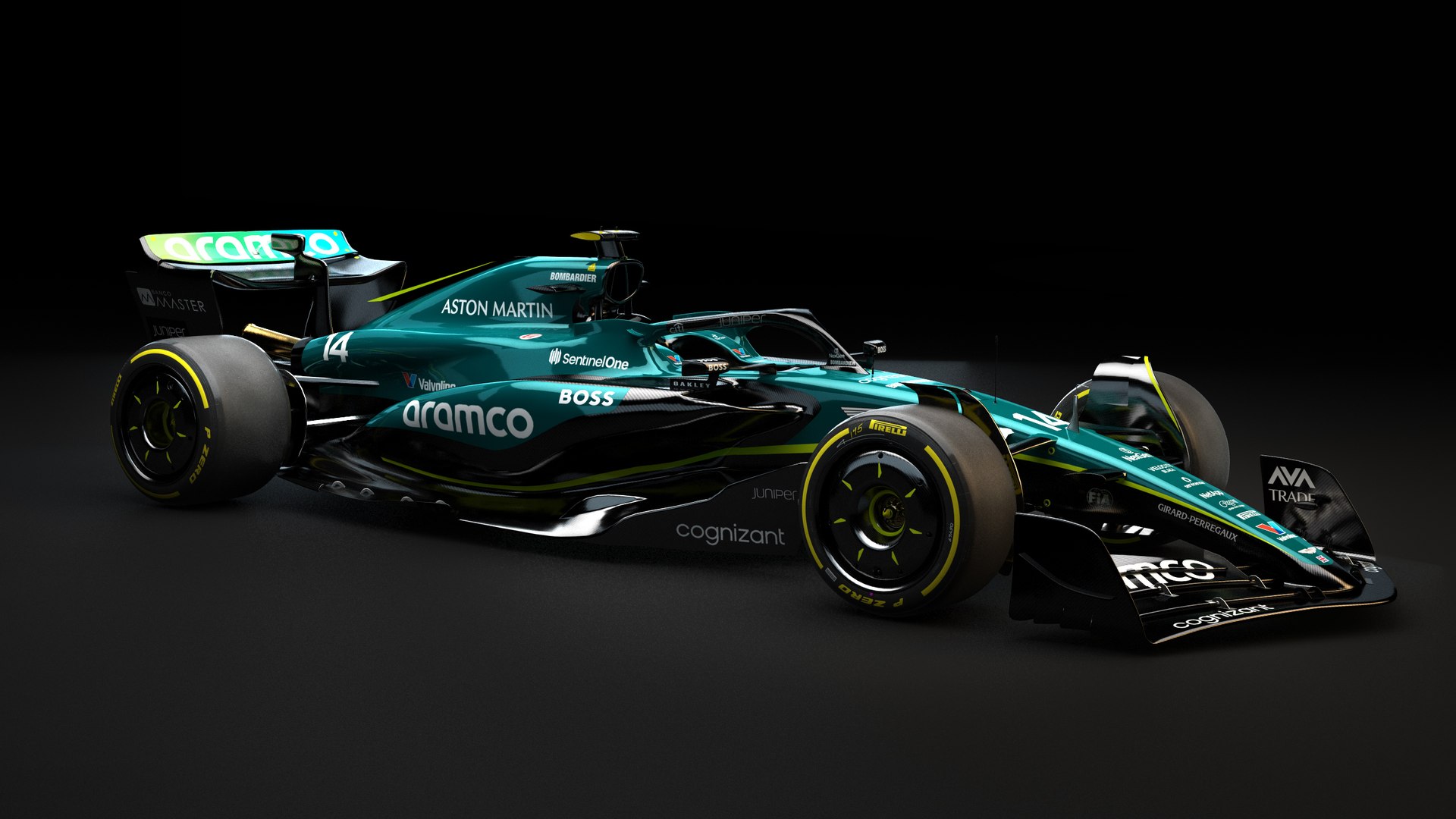 F1 Aston Martin AMR24 2024 3D Model - TurboSquid 2197104