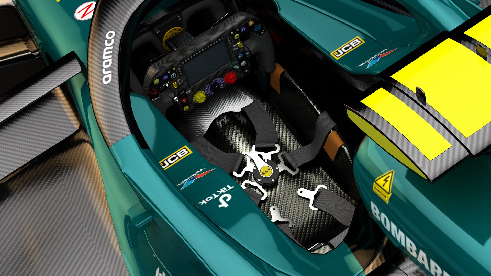 F1 Aston Martin AMR24 2024 3D Model - TurboSquid 2197104
