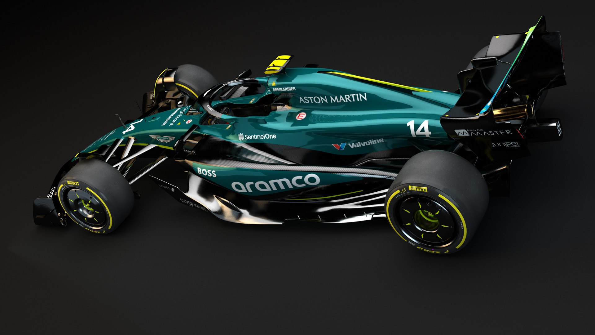 F1 Aston Martin AMR24 2024 3D Model - TurboSquid 2197104