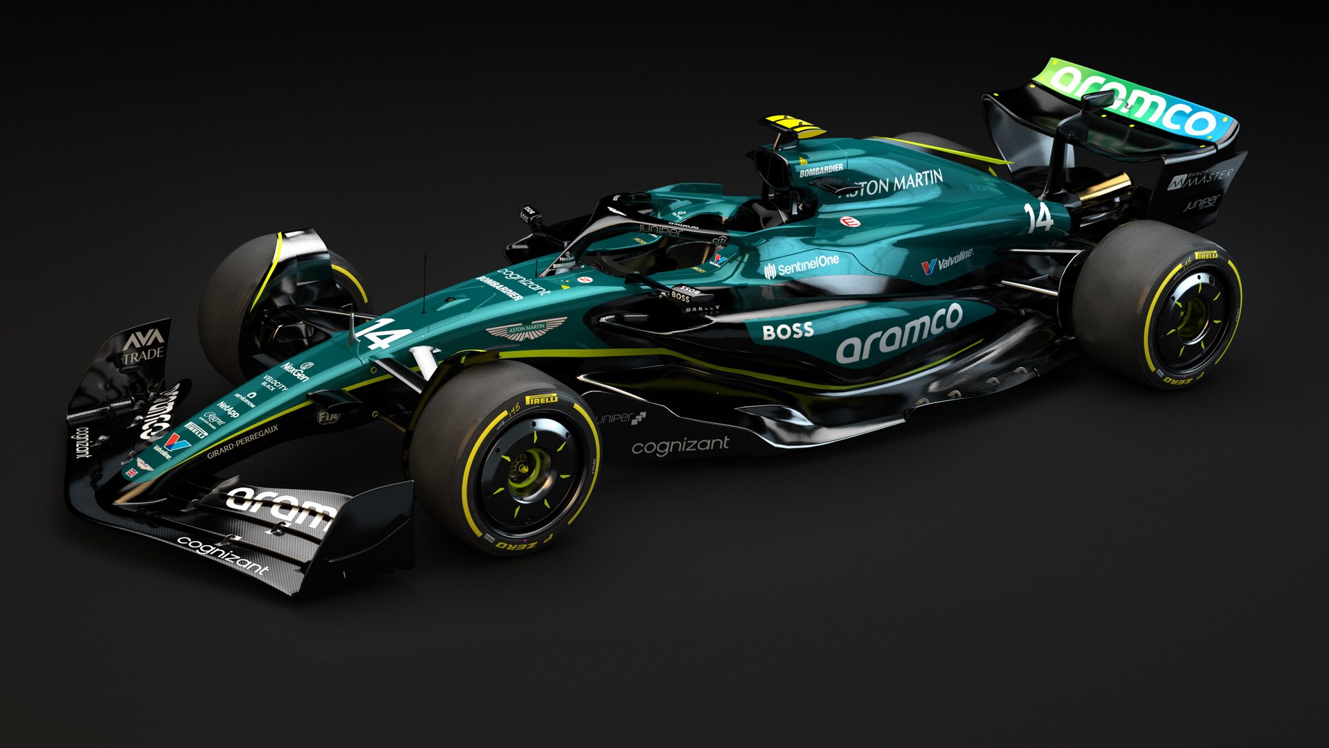 F1 Aston Martin AMR24 2024 3D Model - TurboSquid 2197104