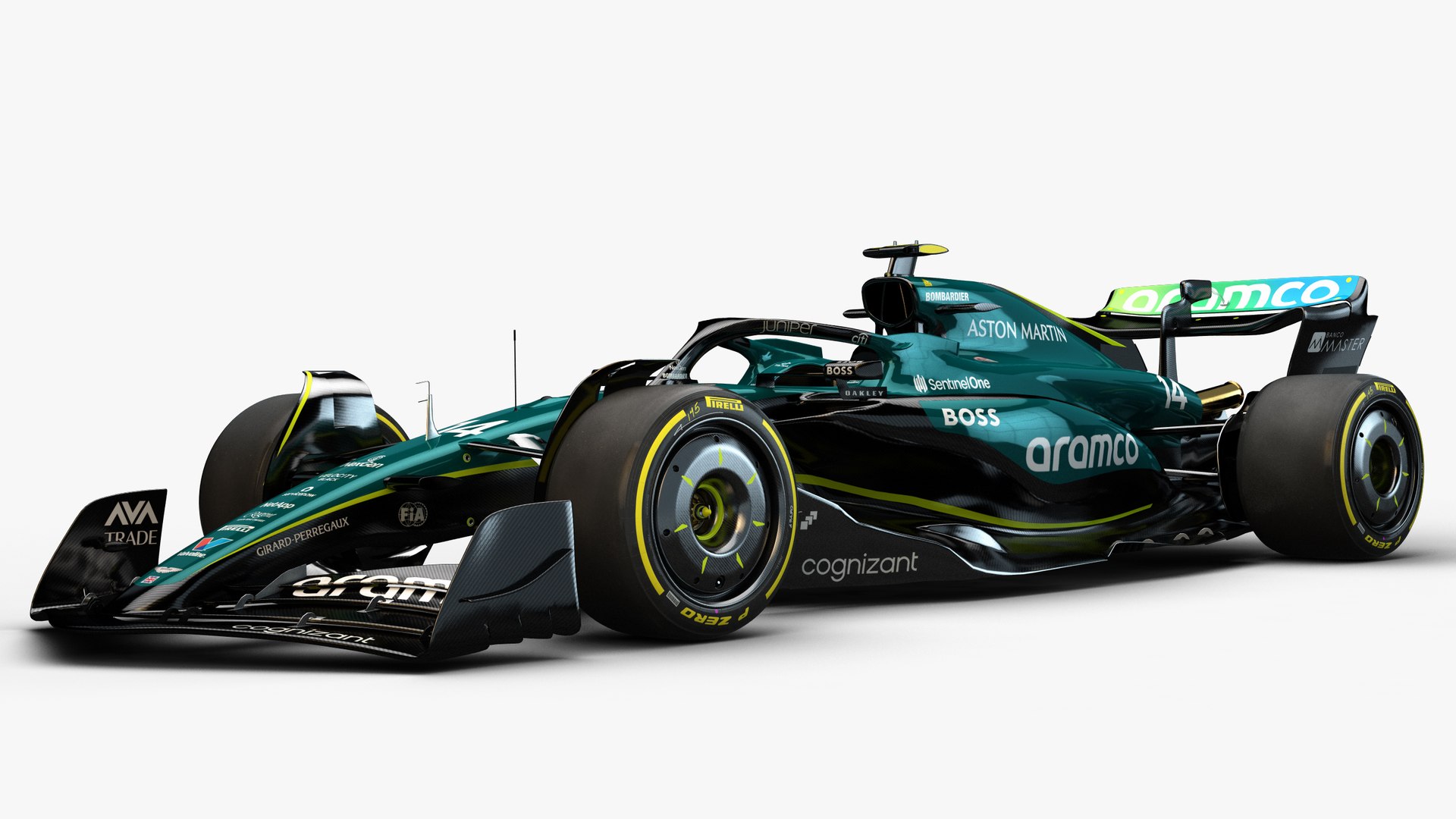 F1 Aston Martin AMR24 2024 3D Model - TurboSquid 2197104