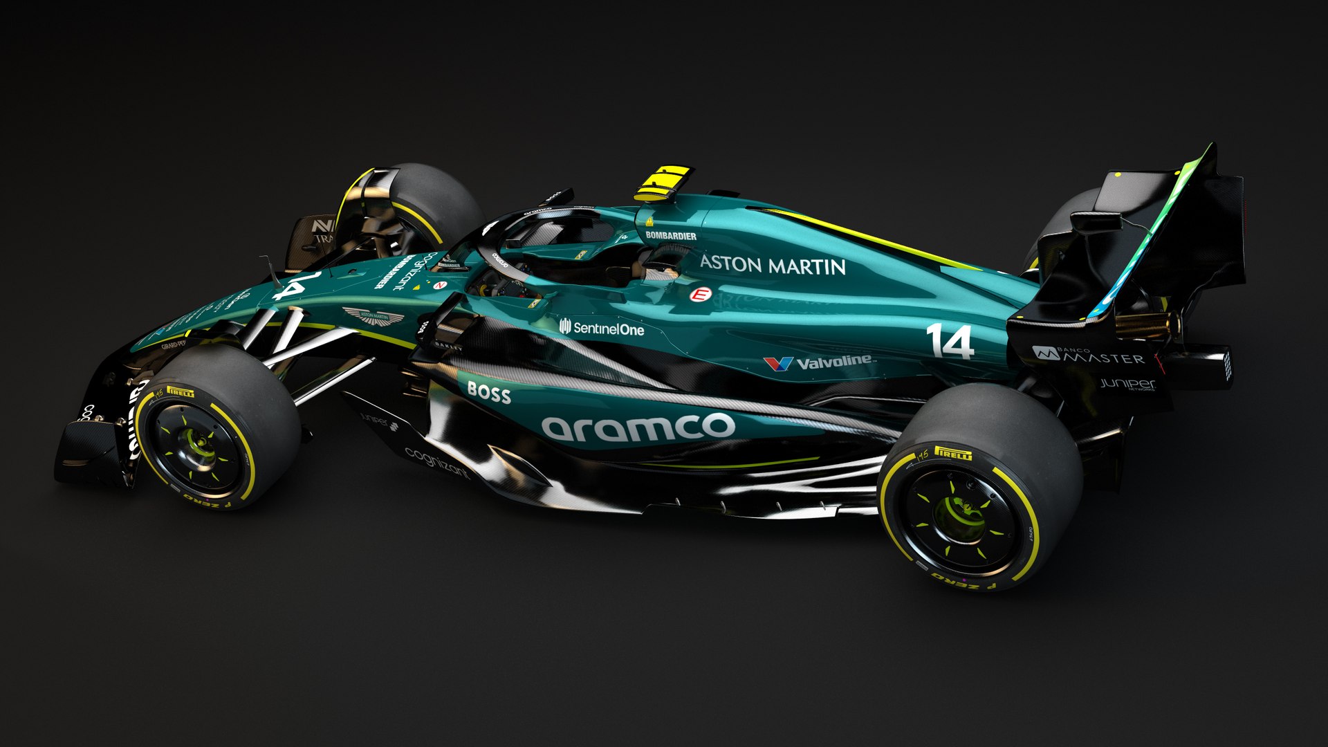 F1 Aston Martin AMR24 2024 3D Model - TurboSquid 2197104