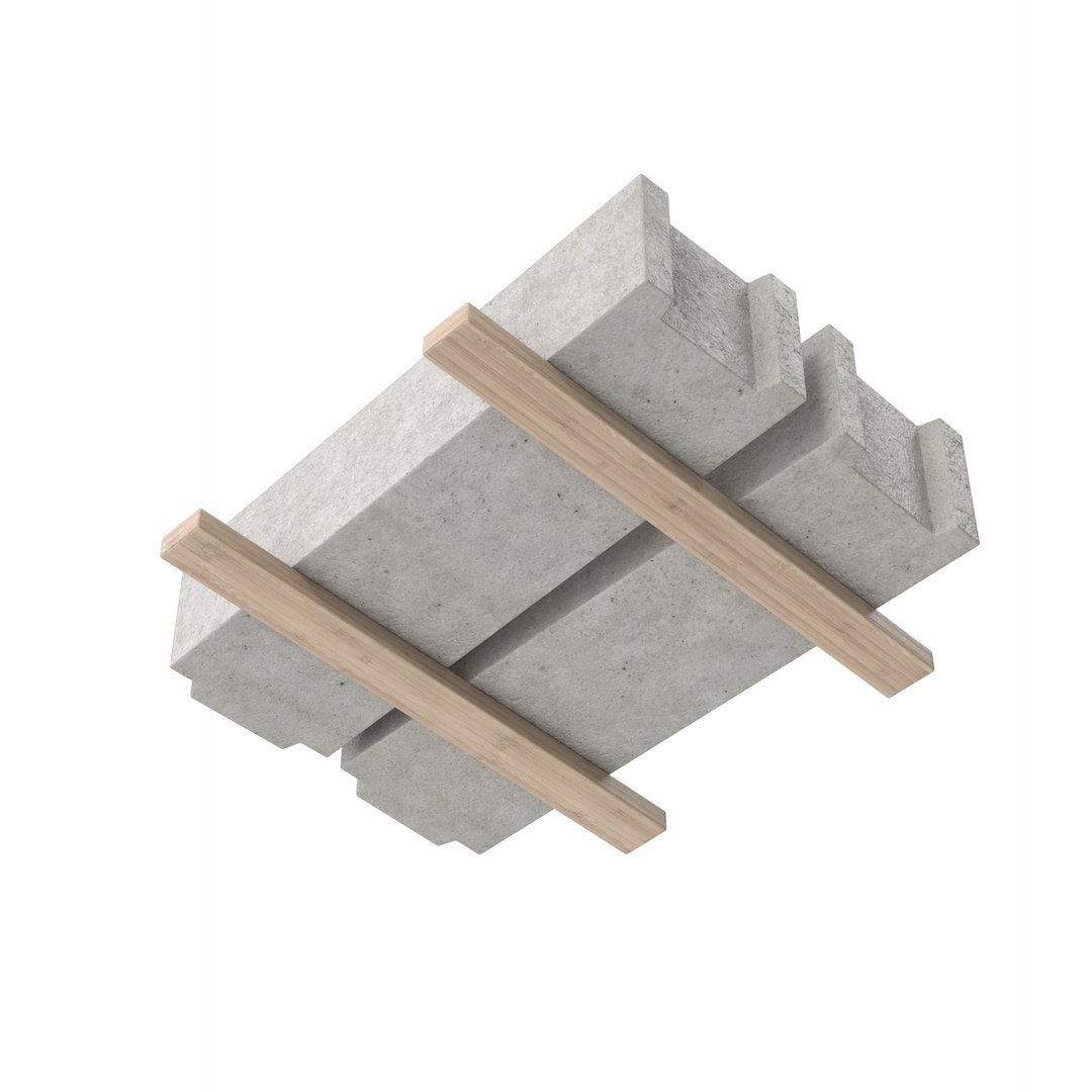 Concrete Blocks 3D Model - TurboSquid 2028011