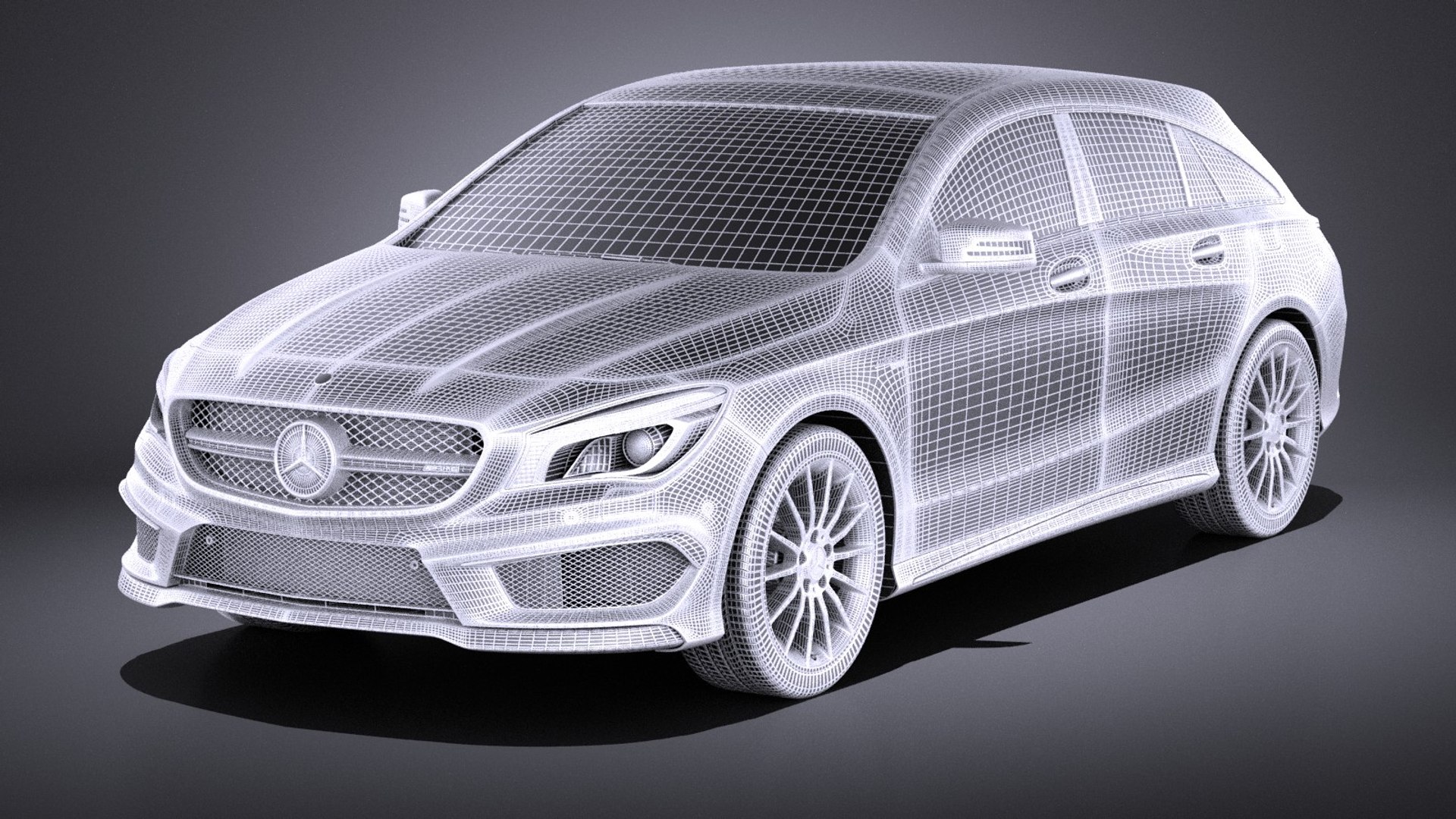 3D Mercedes-benz Amg 2017 Model - TurboSquid 1164614