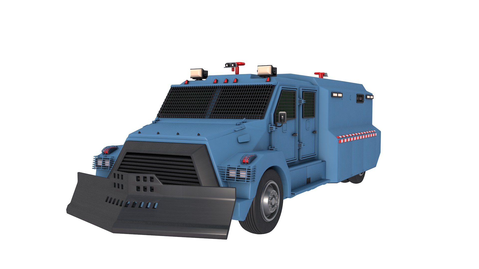Riot Control Vehicle 3D - TurboSquid 2124198