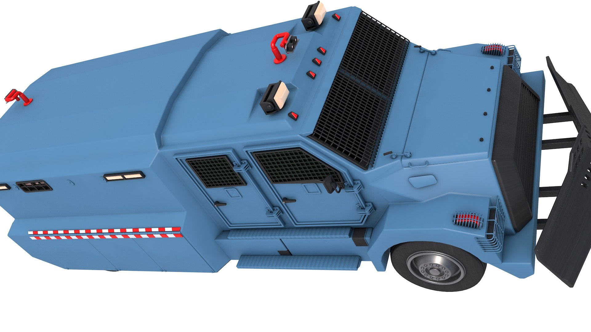Riot Control Vehicle 3D - TurboSquid 2124198