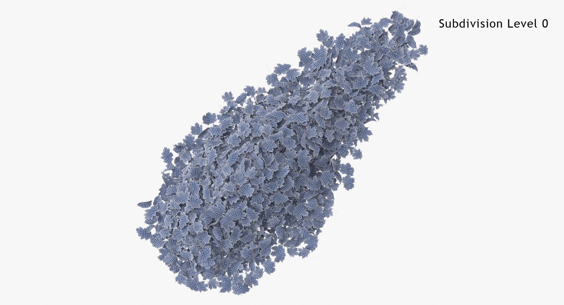 Leaf Pile Small Medium and Large 3D model - TurboSquid 2031997