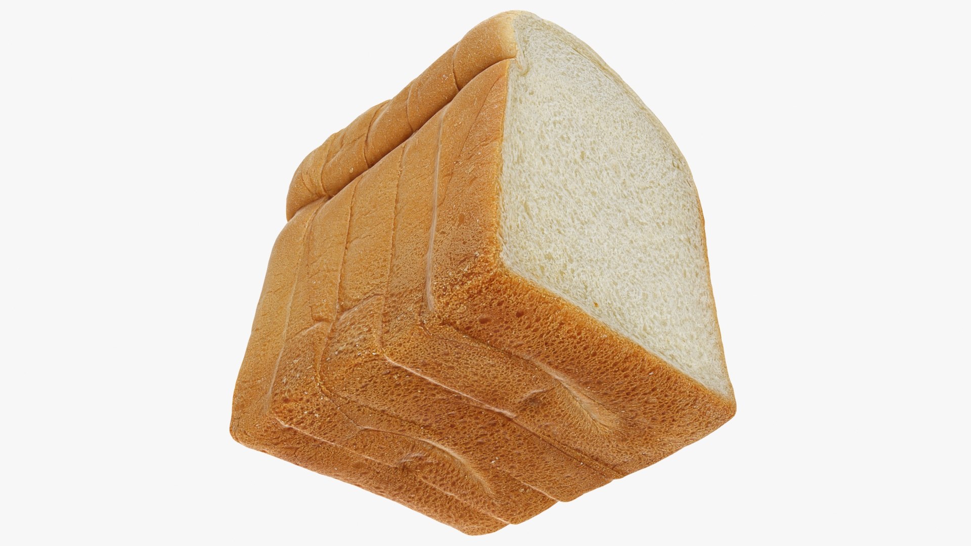 Sliced Bread Pack 3D model - TurboSquid 1724560