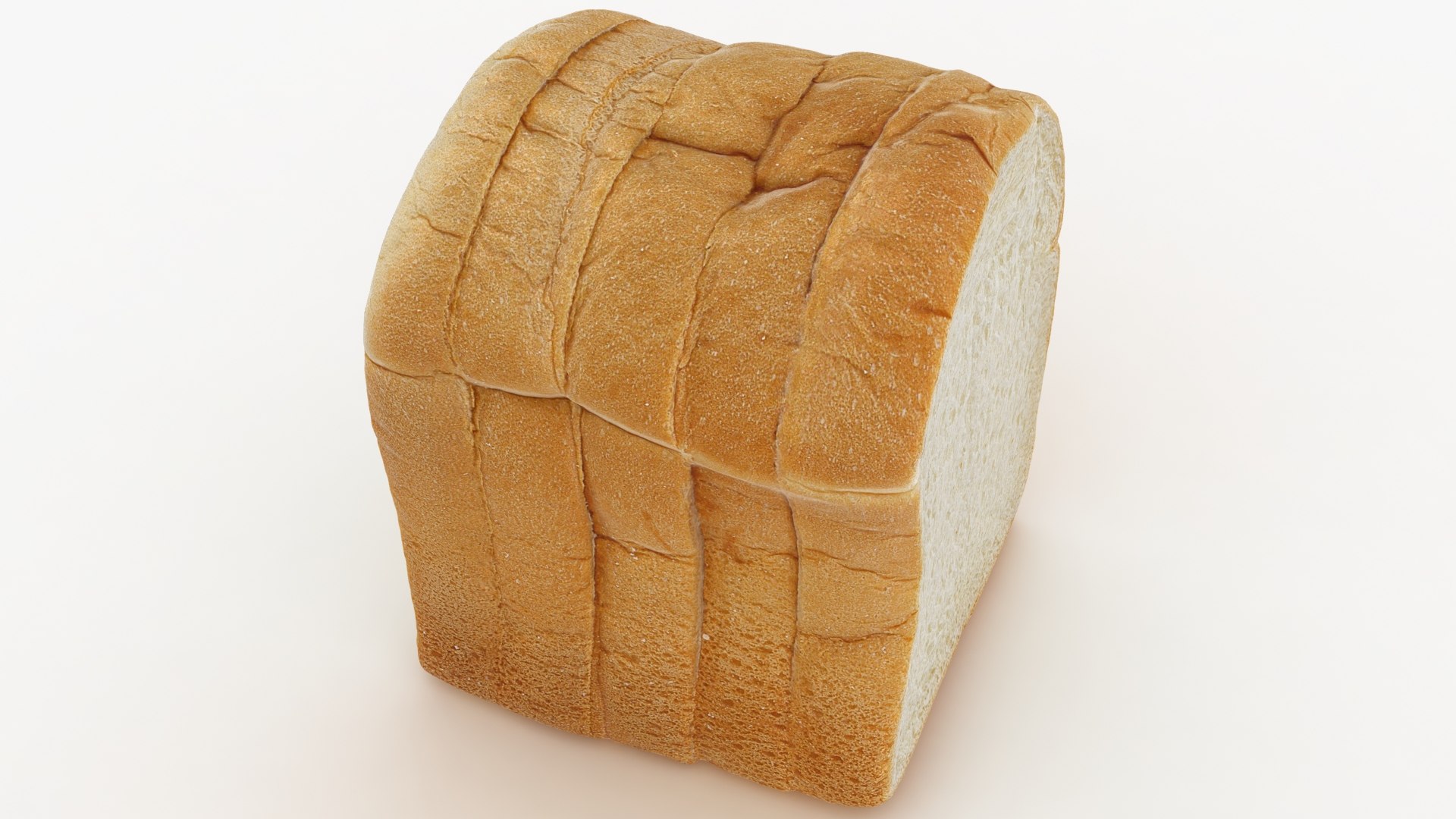 Sliced Bread Pack 3D model - TurboSquid 1724560