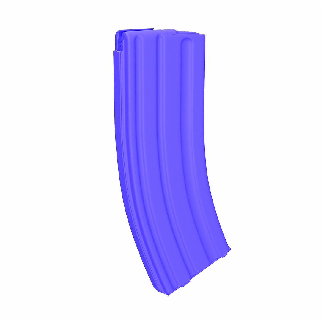 AR-15 Alloy Magazine 30-Round 3D - TurboSquid 2186874