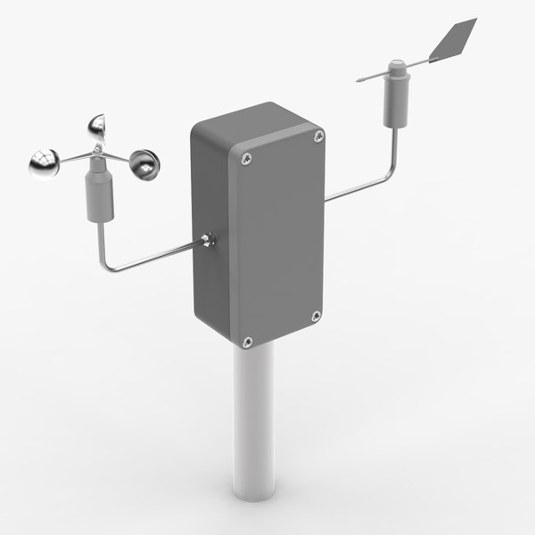 3D model weathercock anemometer - TurboSquid 1239418