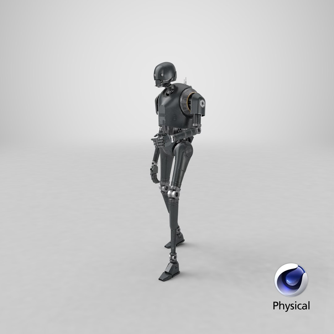 3D Rigged K-2so - Standing - TurboSquid 1278100