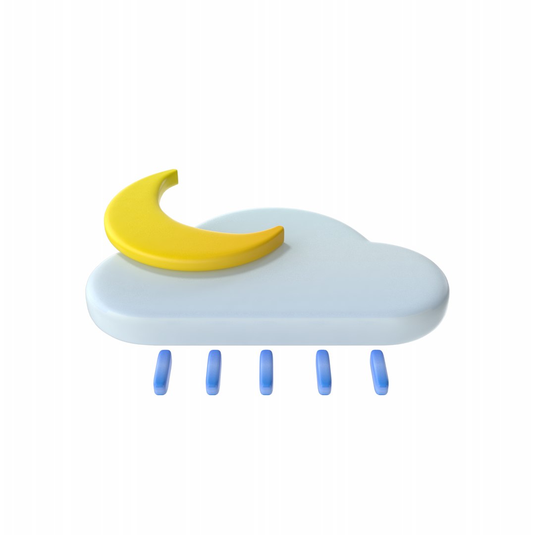 3D Weather Icon 4 - TurboSquid 2320202