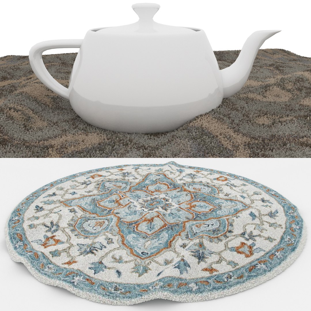 3D Model Rugs No 858 - TurboSquid 2048336