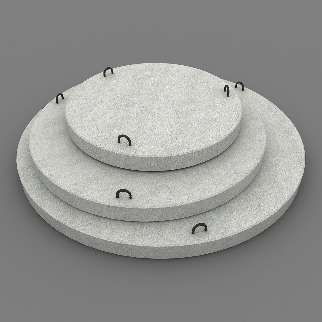3d Concrete Materials Model