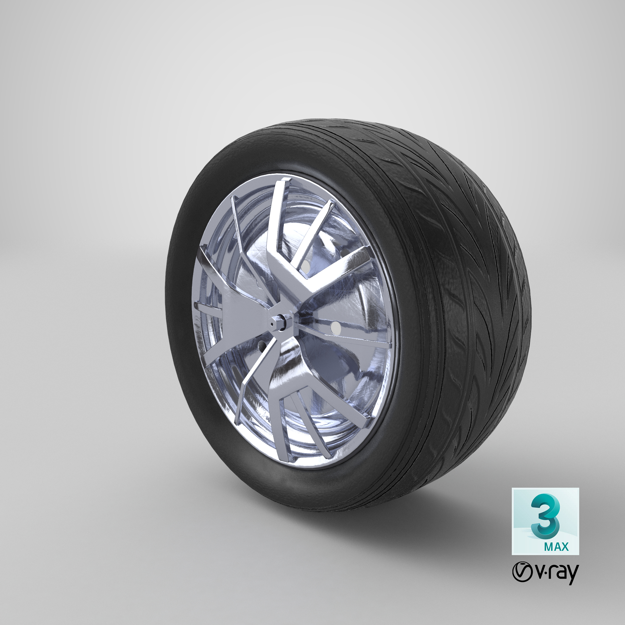 Real car wheel 3D model - TurboSquid 1397572