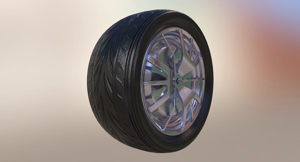 Real car wheel 3D model - TurboSquid 1397572
