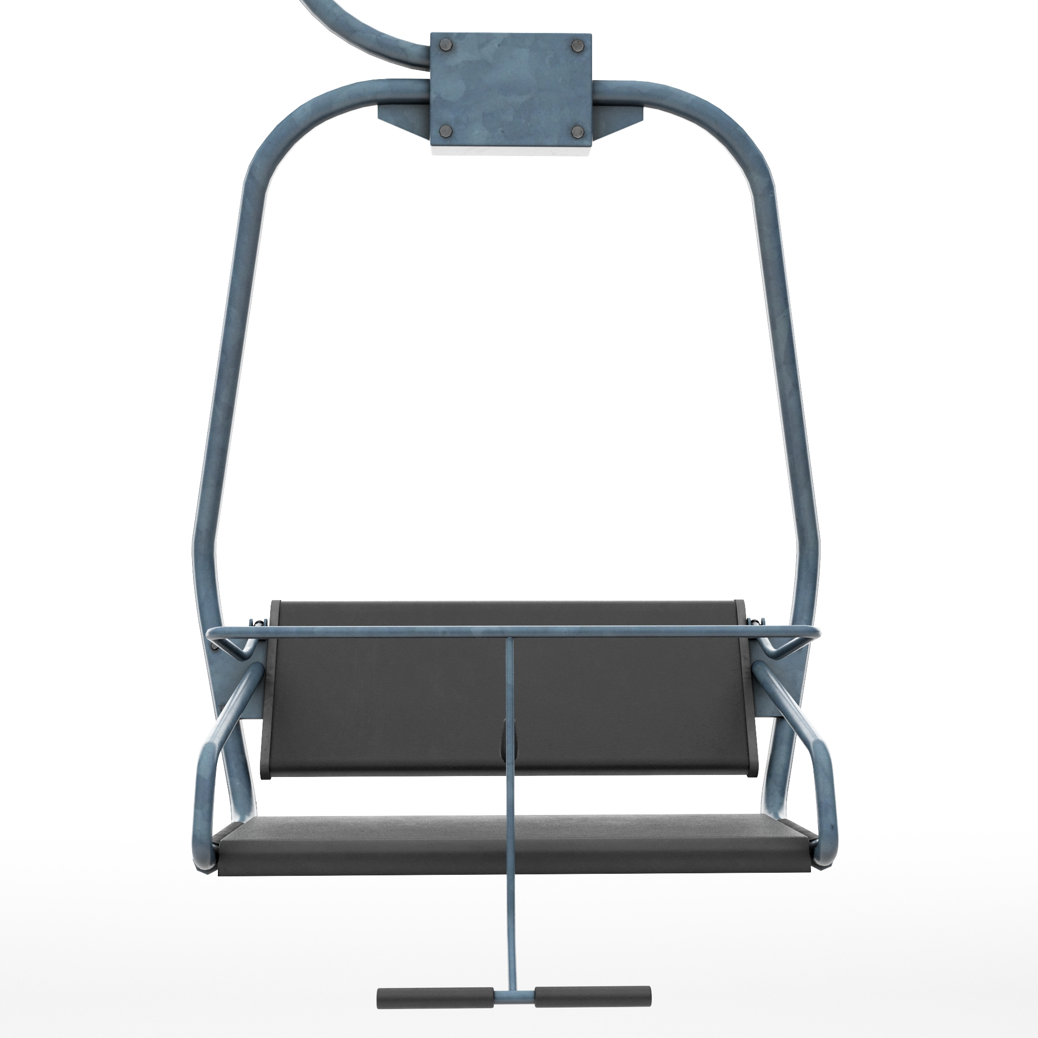 3d ski lift chair small