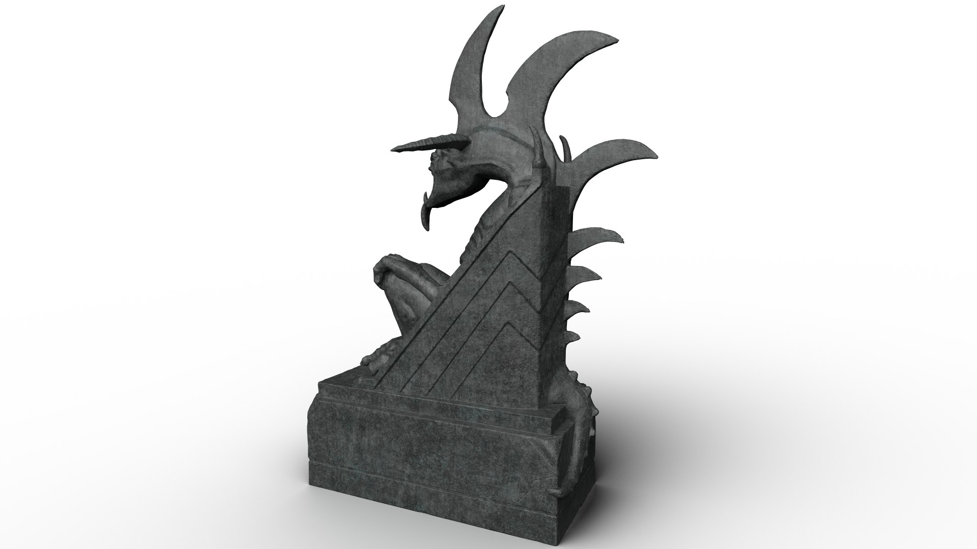 Gargoyle Model - TurboSquid 2107000