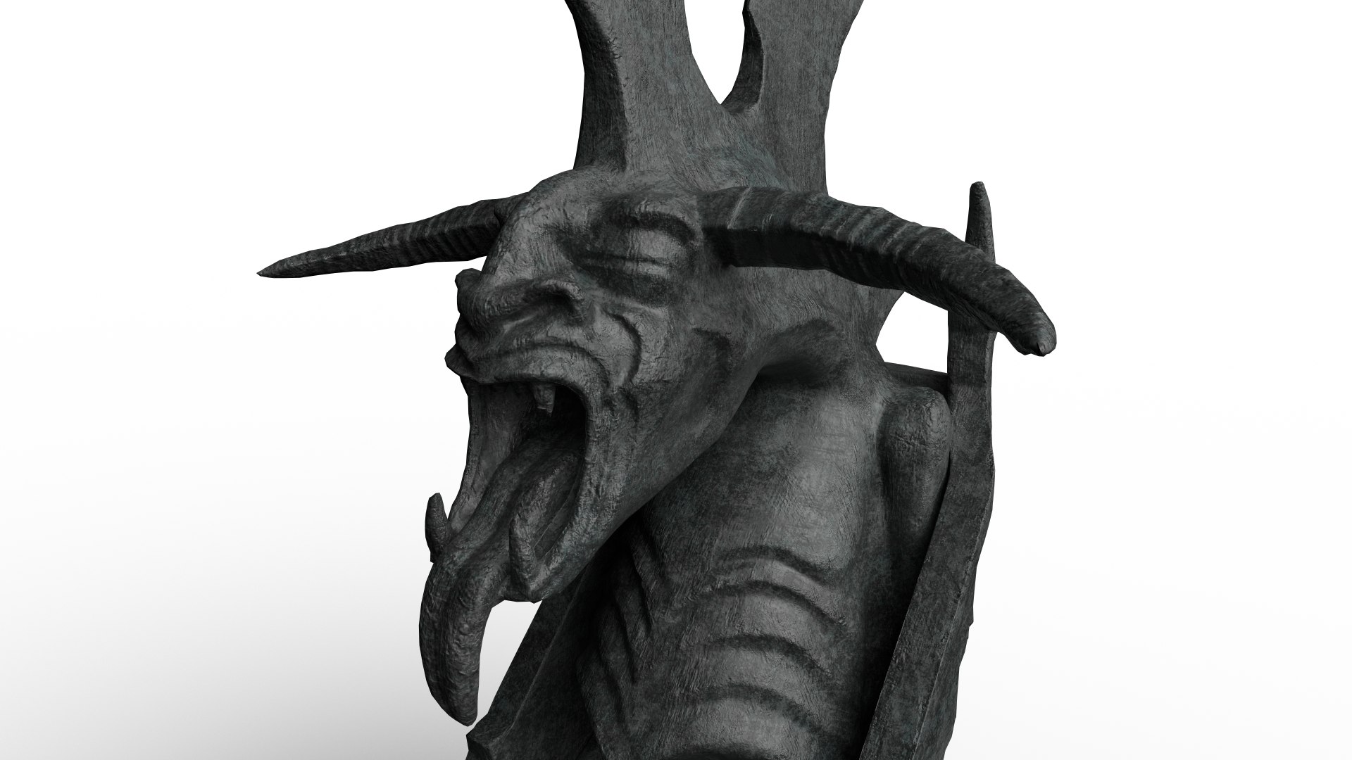 Gargoyle Model - TurboSquid 2107000