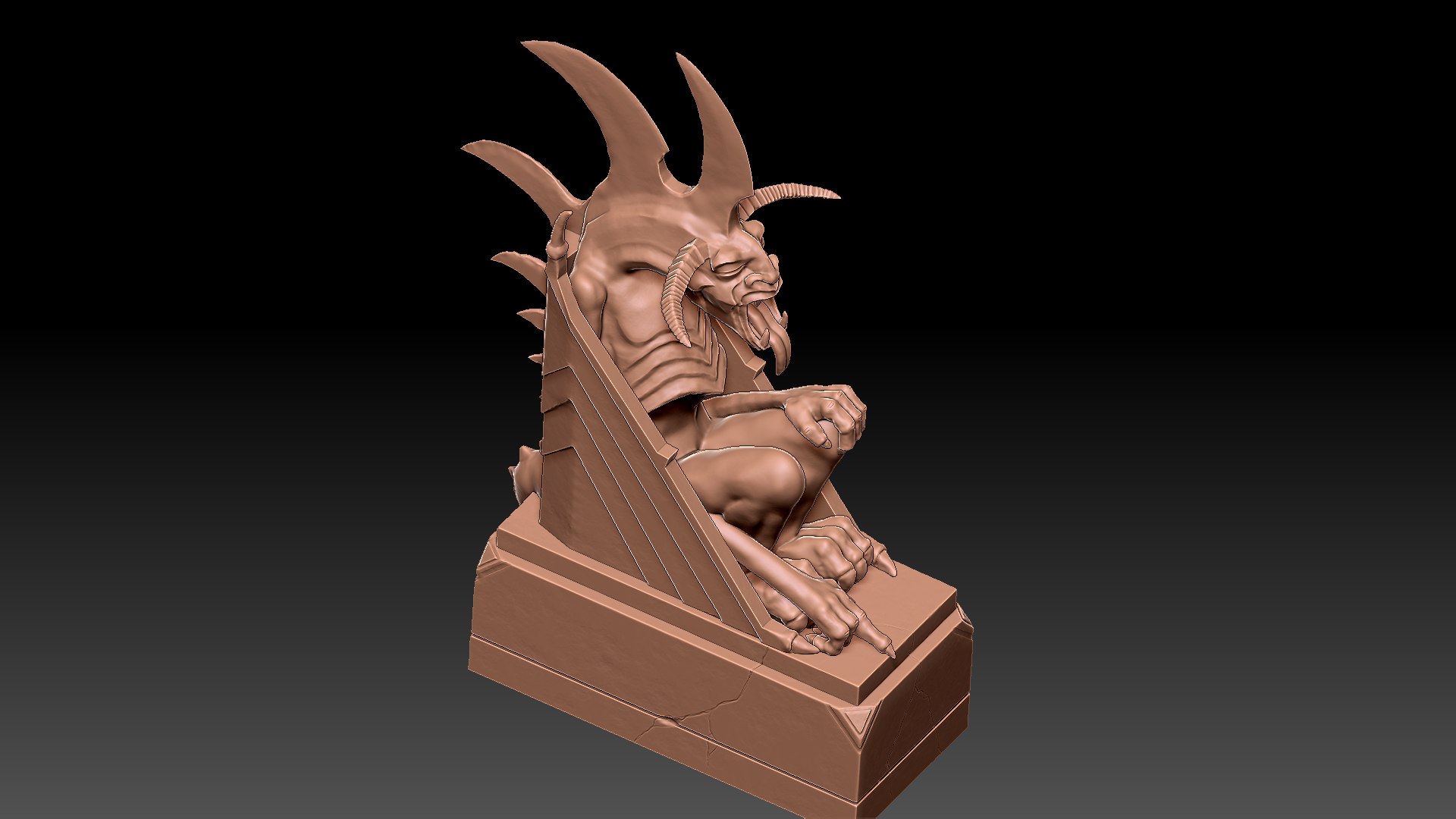 Gargoyle Model - TurboSquid 2107000