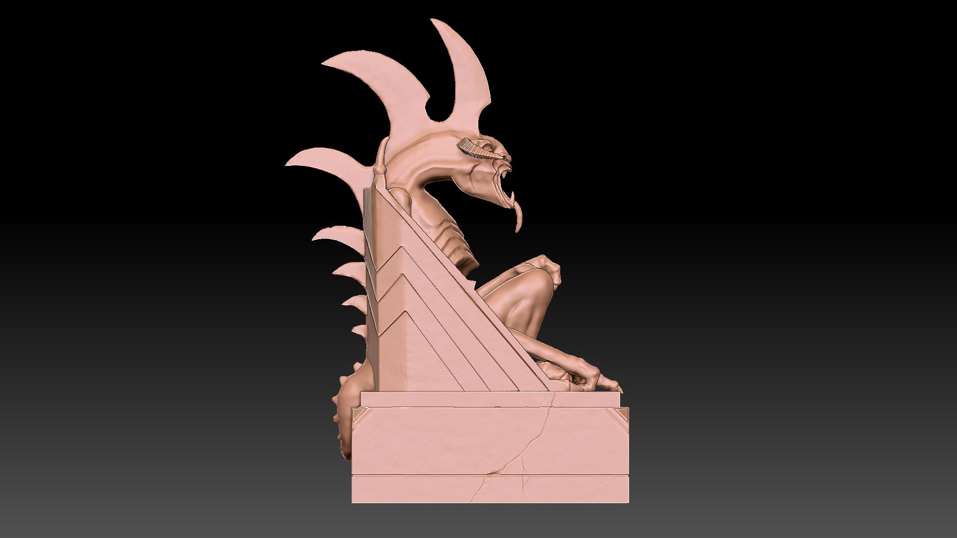 Gargoyle Model - TurboSquid 2107000