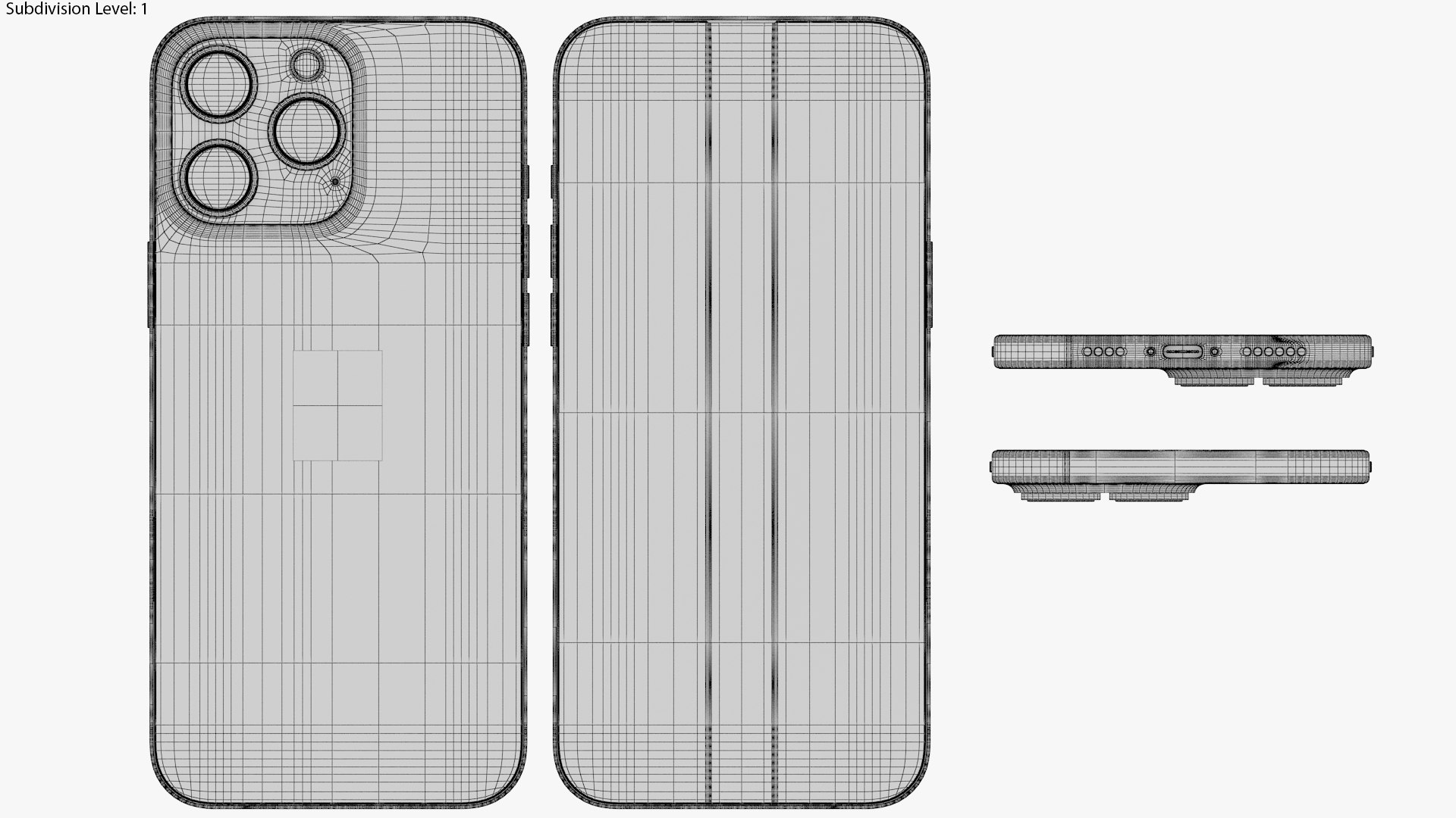 Apple IPhone 16 Pro Max Black Titanium 3D - TurboSquid 2280867