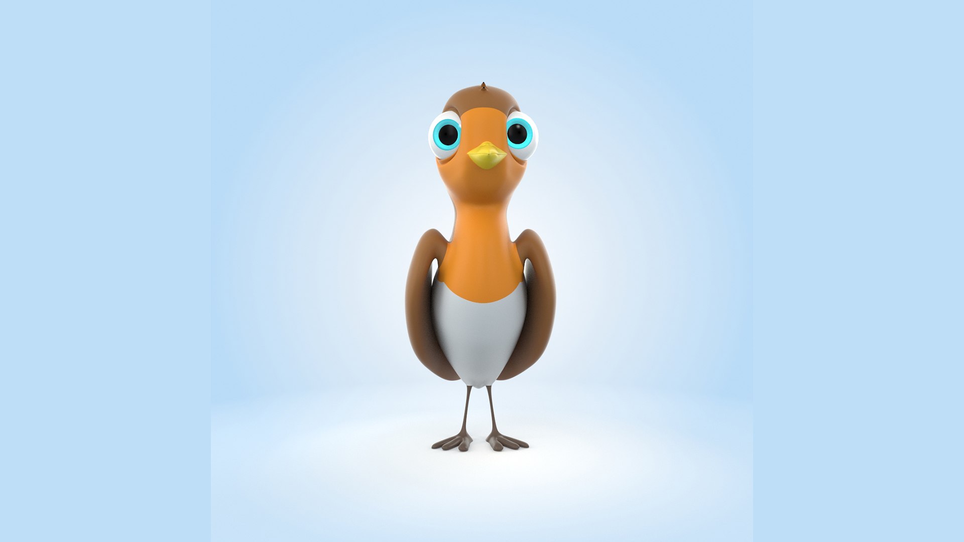 Robin Bird 3D model - TurboSquid 2015041