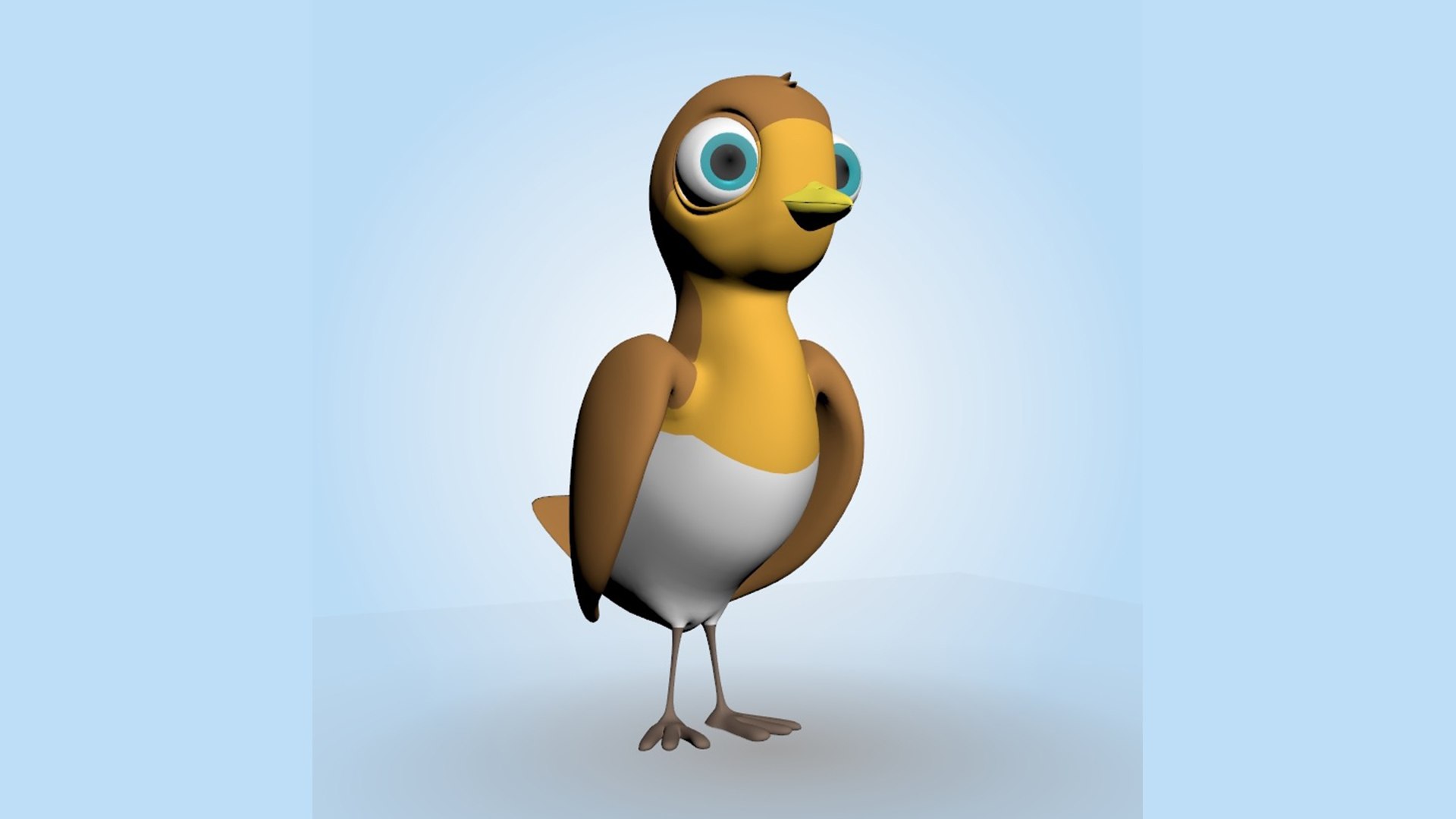 Robin Bird 3D model - TurboSquid 2015041