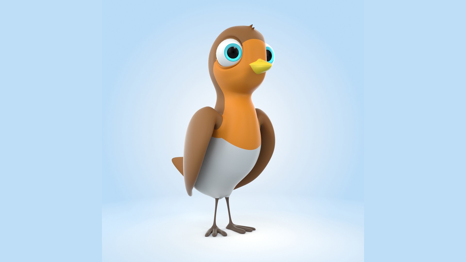 Robin Bird 3D model - TurboSquid 2015041