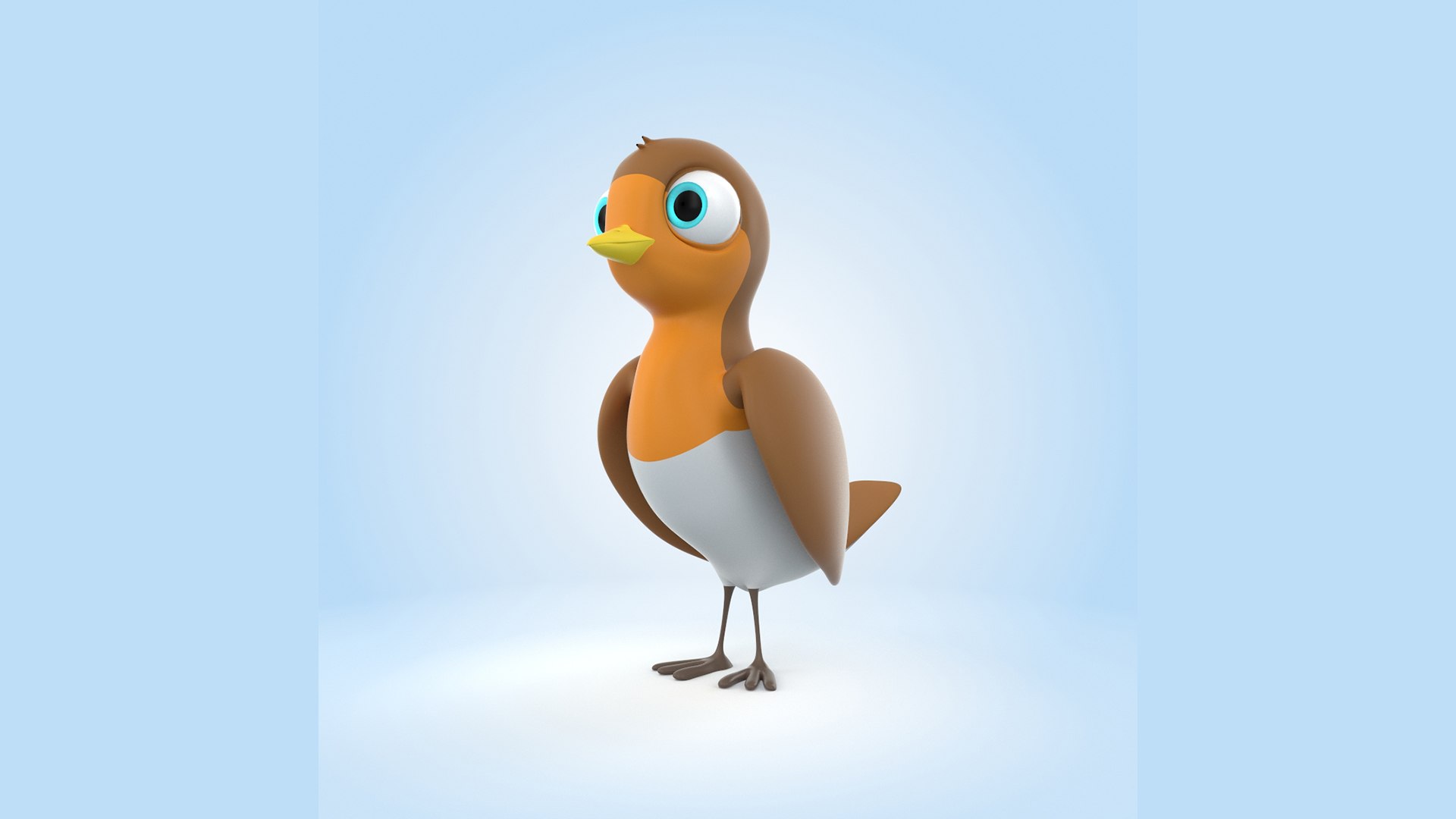 Robin Bird 3D model - TurboSquid 2015041