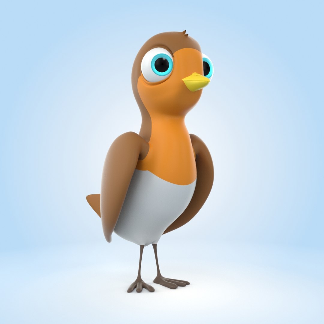 Robin Bird 3D model - TurboSquid 2015041