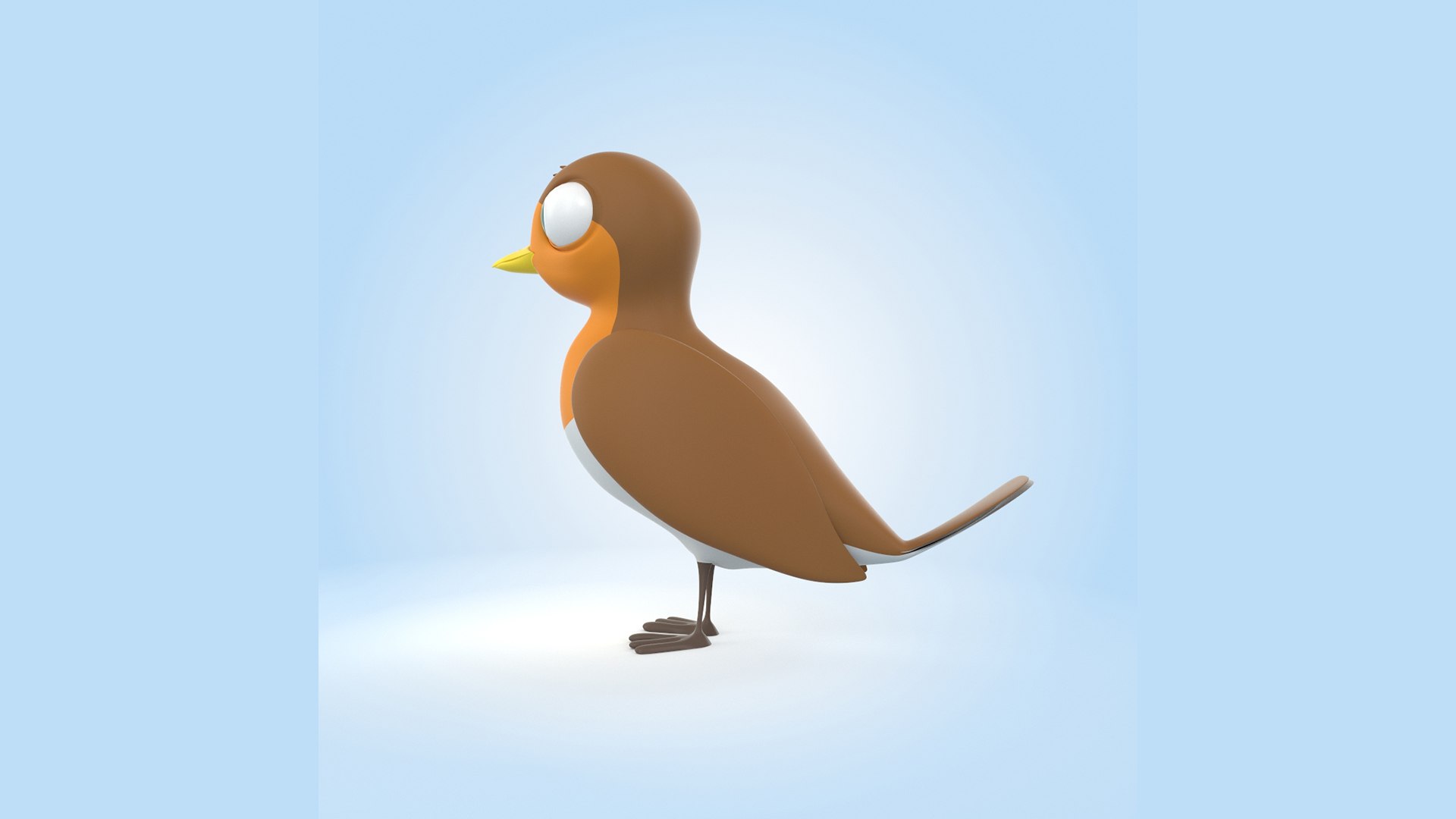 Robin Bird 3D model - TurboSquid 2015041