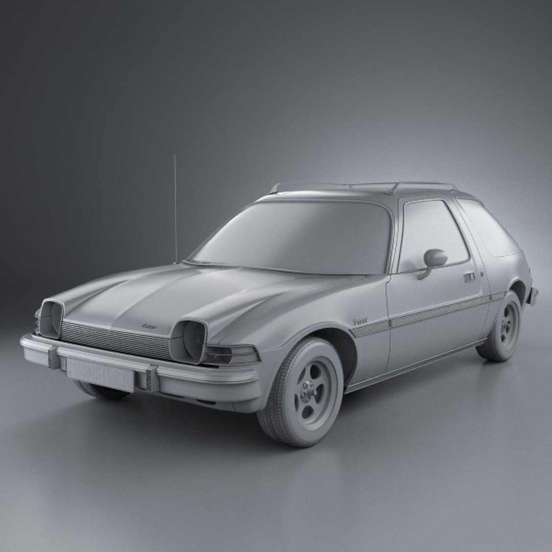 3d model of amc pacer 1975
