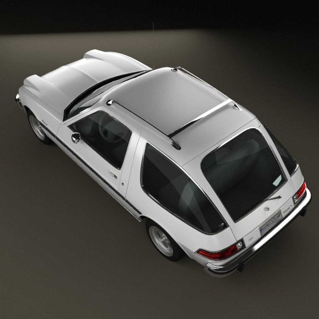 3d model of amc pacer 1975