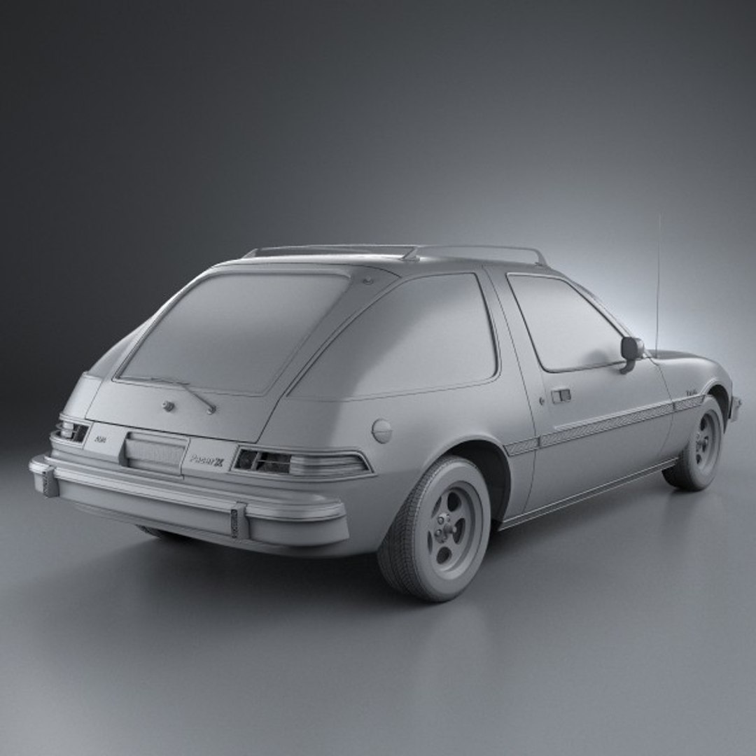 3d model of amc pacer 1975