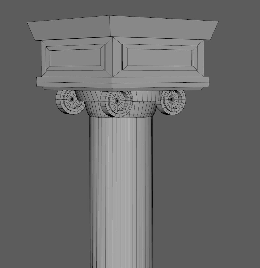 Ancient Column 3D Model - TurboSquid 1204458
