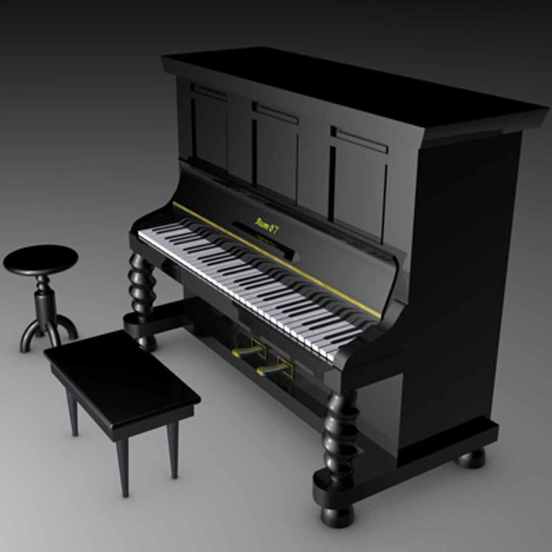 Piano Keyboard 3d 3ds